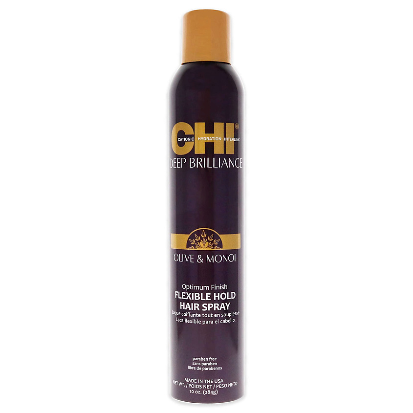 CHI Лак для волос подвижной фиксации Deep Brilliance Optimum Flexible ...