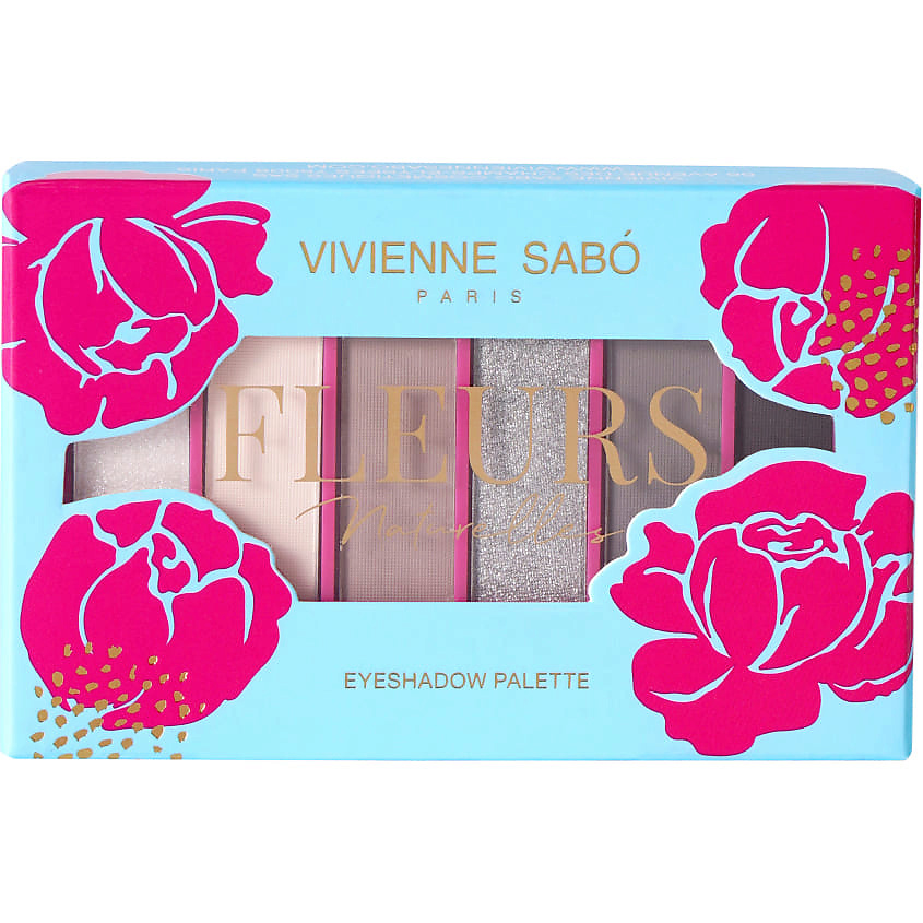 VIVIENNE SABO Палетка теней для век Fleurs naturelles PIVOINE – купить по цене 2393 тенге в ...