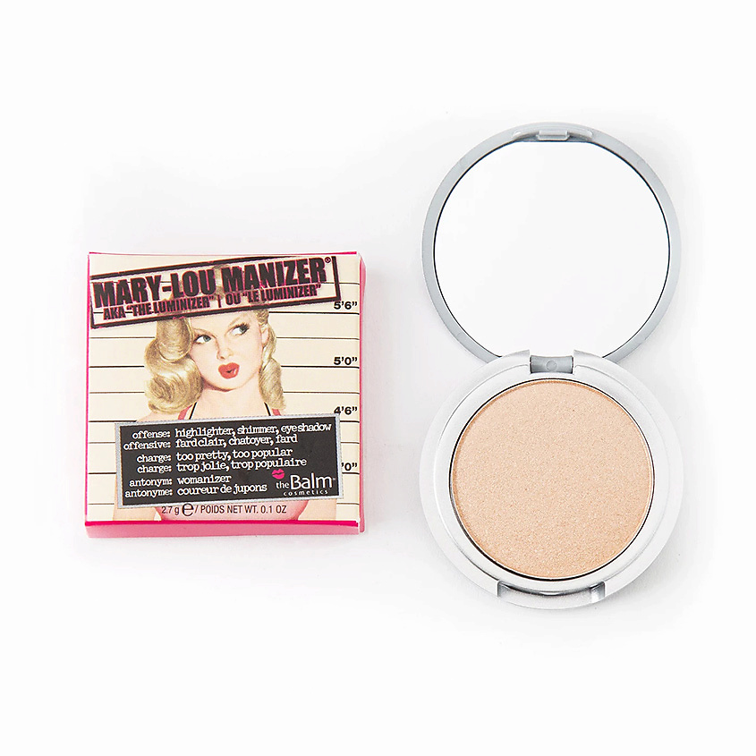 THEBALM Хайлайтер Mary Lou Manizer в дорожном формате – купить по цене ...