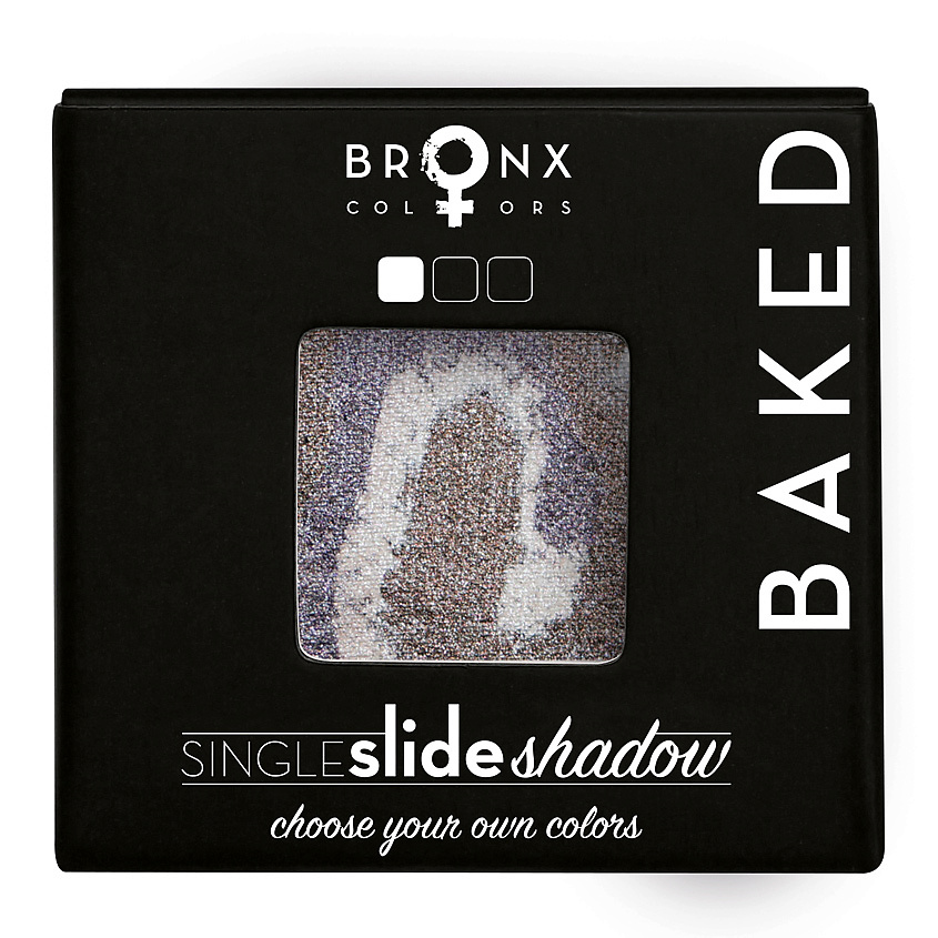 BRONX COLORS Тени для век Single Slide Baked Shadow – купить по цене ...