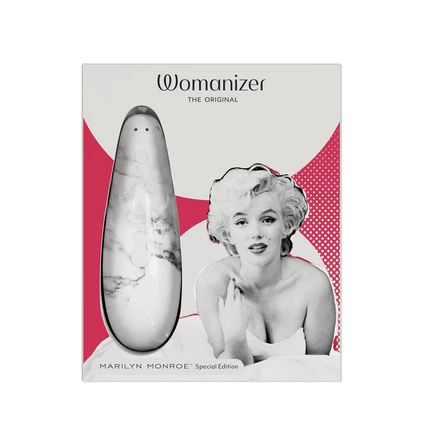 WOMANIZER Бесконтактный клиторальный стимулятор Marilyn Monroe White ...