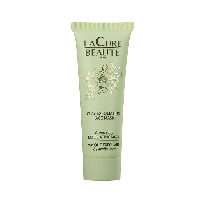 LA CURE BEAUTE Отшелушивающая маска с зеленой глиной Clay Exfoliating ...