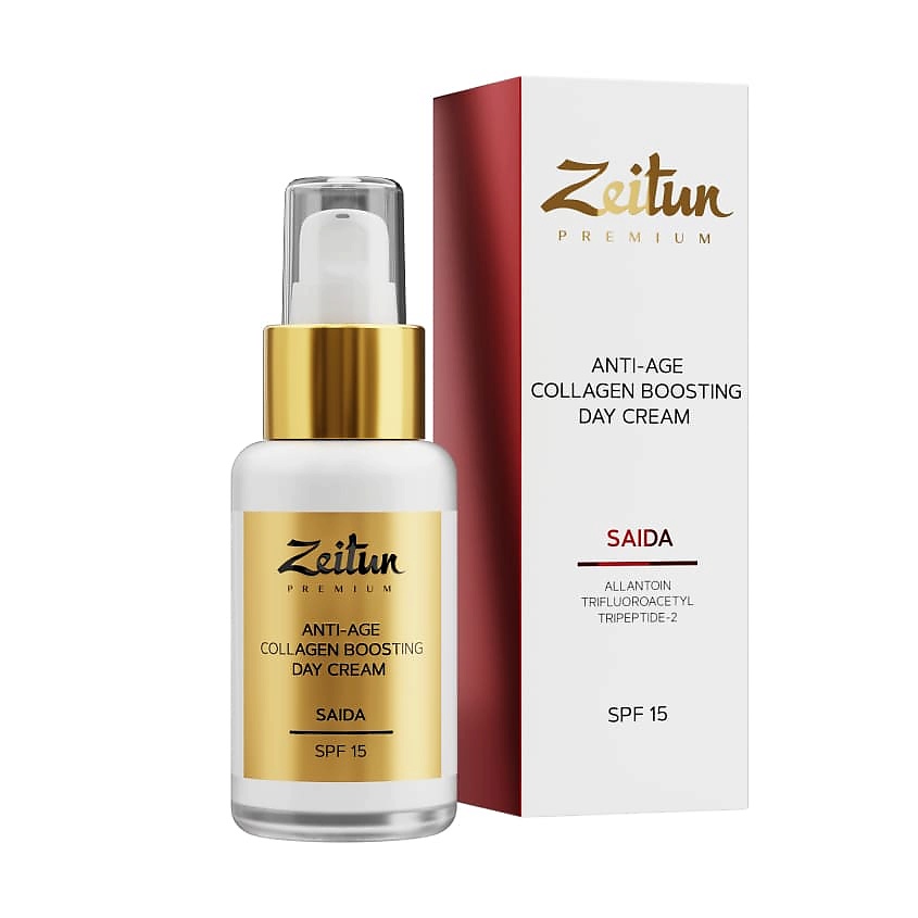 ZEITUN Увлажняющий дневной крем для лица с SPF 15 Saida Anti-Age Day ...